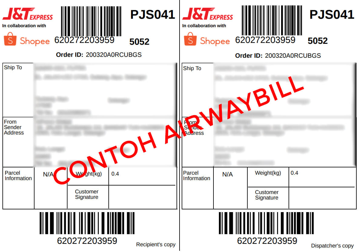 Panduan Shopee Delivery - AMniaga